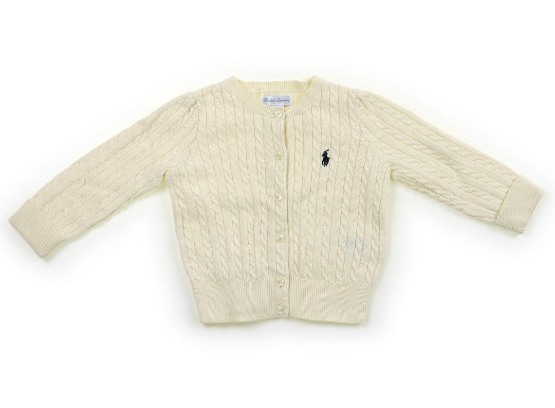 　ブランド 　Ralph Lauren(ラルフローレン) 　カテゴリー 　カーディガン 　サイズ 　80サイズ 　色 　オフホワイト 　状態 　★★★ 　記名 　なし 　ジャンル 　Girl 実際のサイズ表記は18M。コットンのニット。首下...