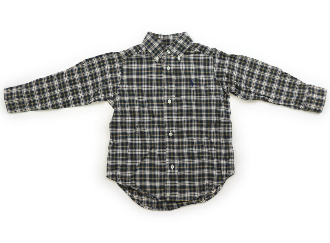 　ブランド 　Ralph Lauren(ラルフローレン) 　カテゴリー 　シャツ・ブラウス 　サイズ 　90サイズ 　色 　緑・紺・オレンジ・チェック 　状態 　★★★ 　記名 　なし 　ジャンル 　Boy 実際のサイズ表記は2Tです。綿シ...