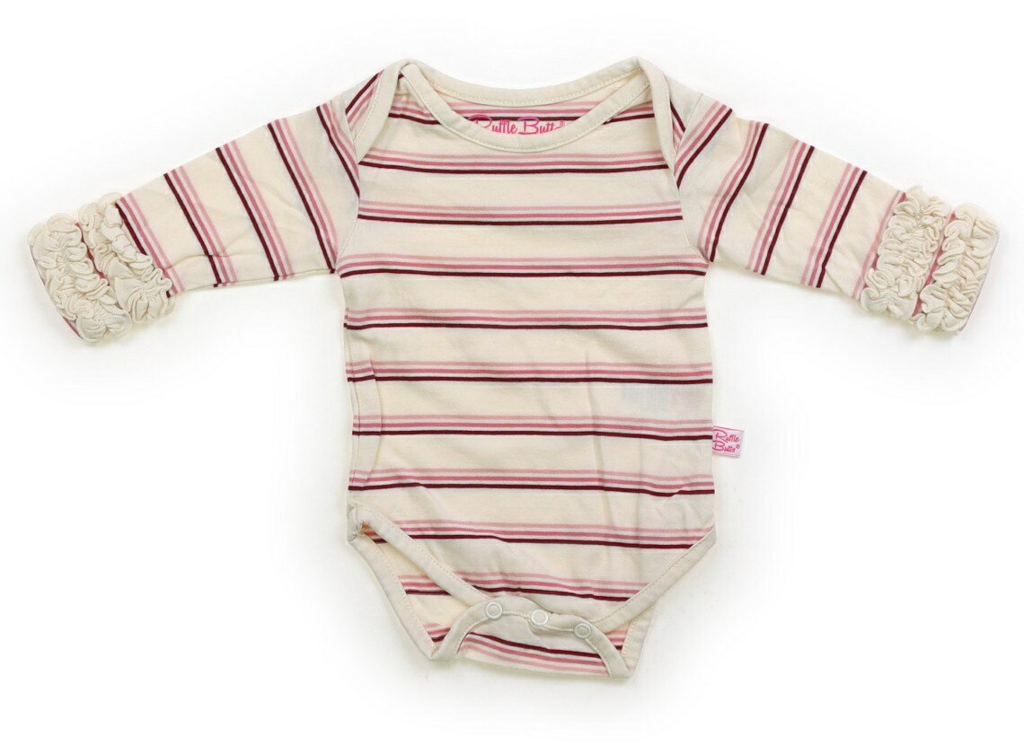 　ブランド 　Ruffle Butts(ラッフルバッツ) 　カテゴリー 　ロンパース 　サイズ 　50サイズ 　色 　クリーム、ピンク系ボーダー 　状態 　★★★ 　記名 　なし 　ジャンル 　Girl 実際のサイズ表記は0-3M。少し毛羽...
