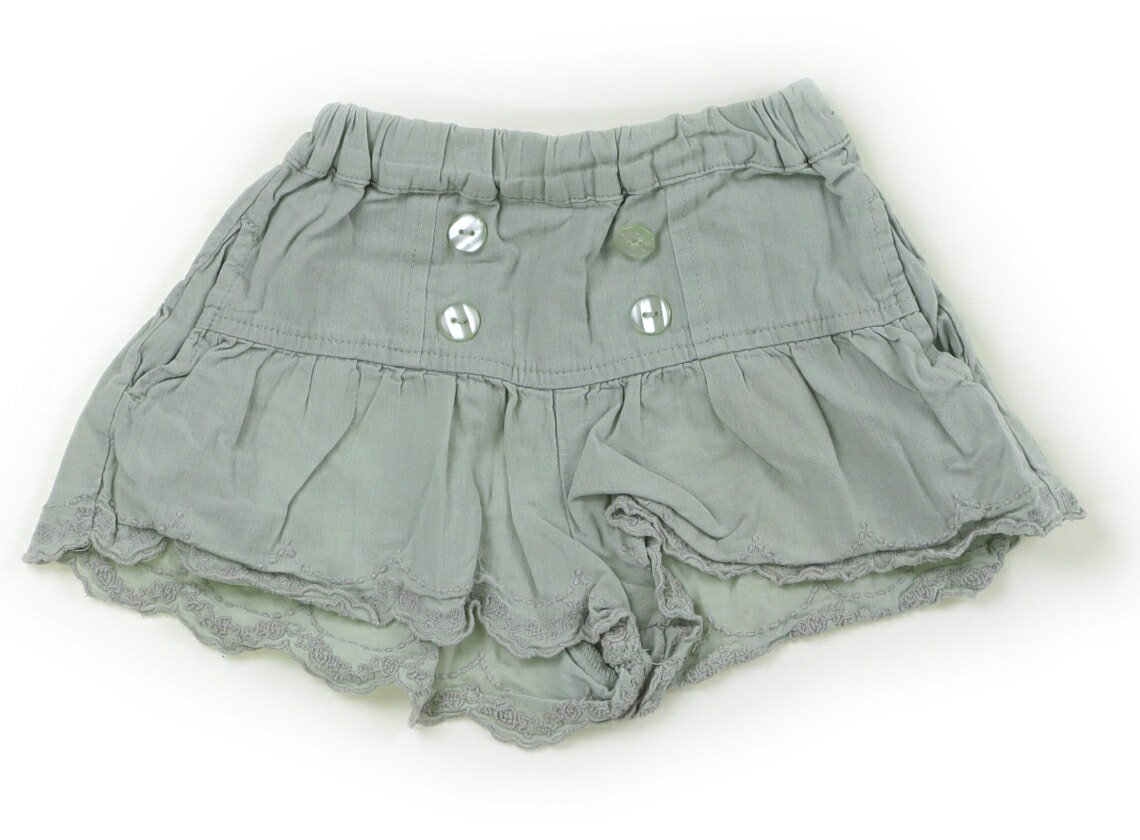 　ブランド 　SLAP SLIP(スラップスリップ) 　カテゴリー 　キュロット 　サイズ 　90サイズ 　色 　薄いグリーン 　状態 　★★ 　記名 　なし 　ジャンル 　Girl 軽い綿地。ウエストは総ゴムです。洗いざらし感があり、後ろ...