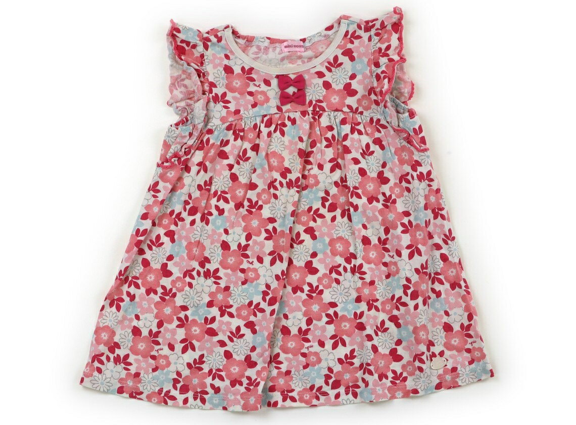 　ブランド 　miki HOUSE(ミキハウス) 　カテゴリー 　ワンピース 　サイズ 　90サイズ 　色 　ホワイト・ピンク・花柄 　状態 　★★★ 　記名 　なし 　ジャンル 　Girl カットソー生地。襟元に薄っすらとシミあり。洗いざ...