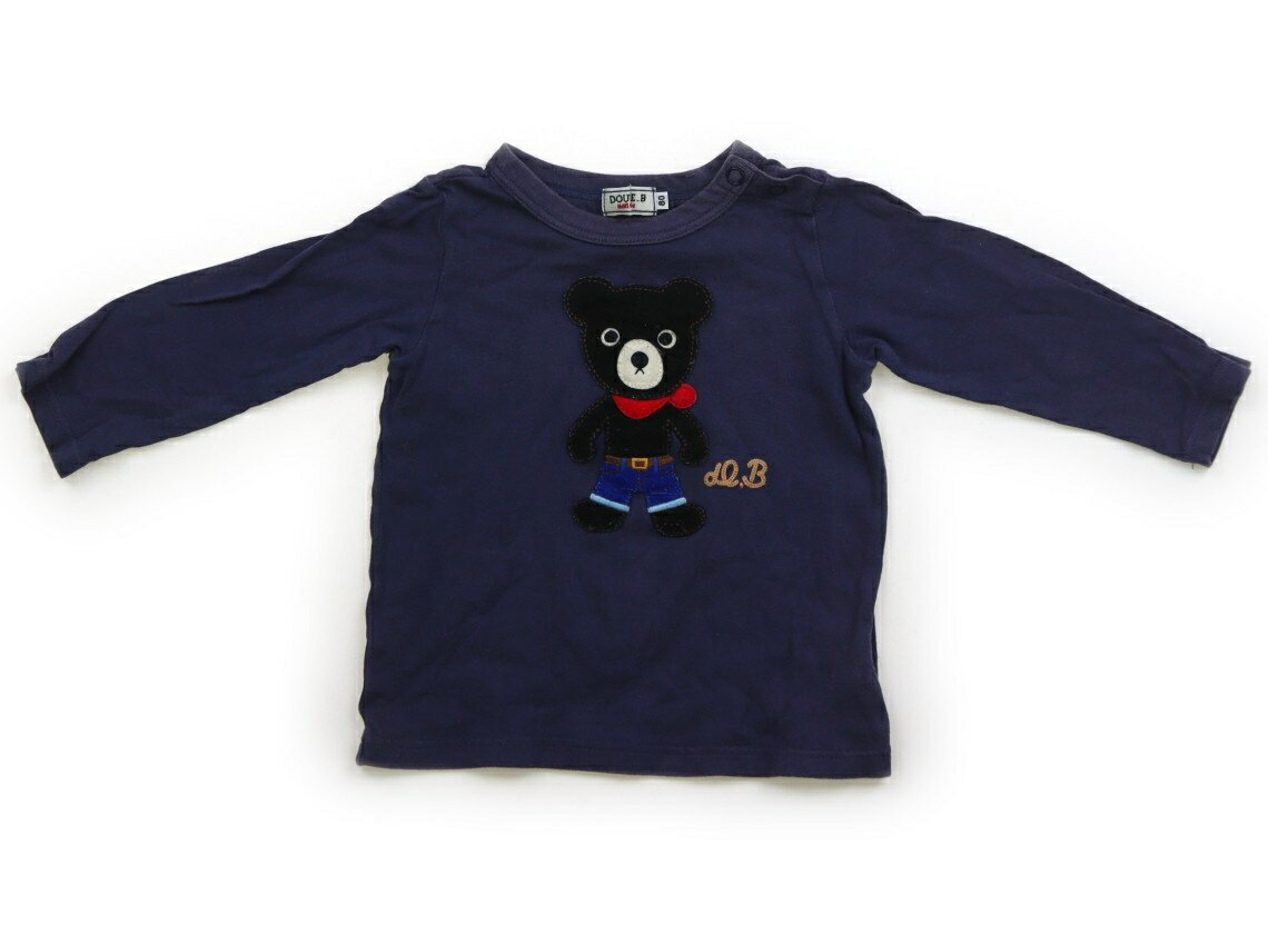 　ブランド 　Double B(ダブルB) 　カテゴリー 　Tシャツ・カットソー 　サイズ 　80サイズ 　色 　クマネイビー 　状態 　★★（返品不可） 　記名 　あり（タグ） 　ジャンル 　Boy ワッペンに毛玉あり。強い色褪せと毛羽立...