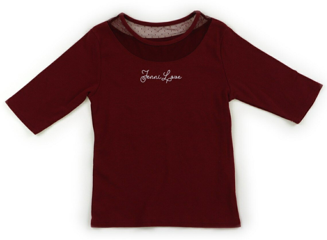 　ブランド 　JENNI(ジェニィ) 　カテゴリー 　Tシャツ・カットソー 　サイズ 　140サイズ 　色 　ボルドー 　状態 　★★★ 　記名 　なし 　ジャンル 　Girl 全体に色あせ・毛羽立ちがありますがまだまだ普段着として活躍して...