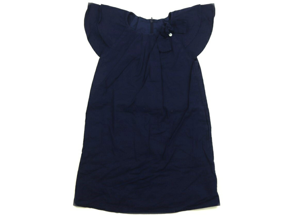 　ブランド 　Tartine et Chocolat(タルティーヌエショコラ) 　カテゴリー 　ワンピース 　サイズ 　120サイズ 　色 　ネイビー 　状態 　★★★ 　記名 　なし 　ジャンル 　Girl 綿100％。裏地付き。後ろファ...