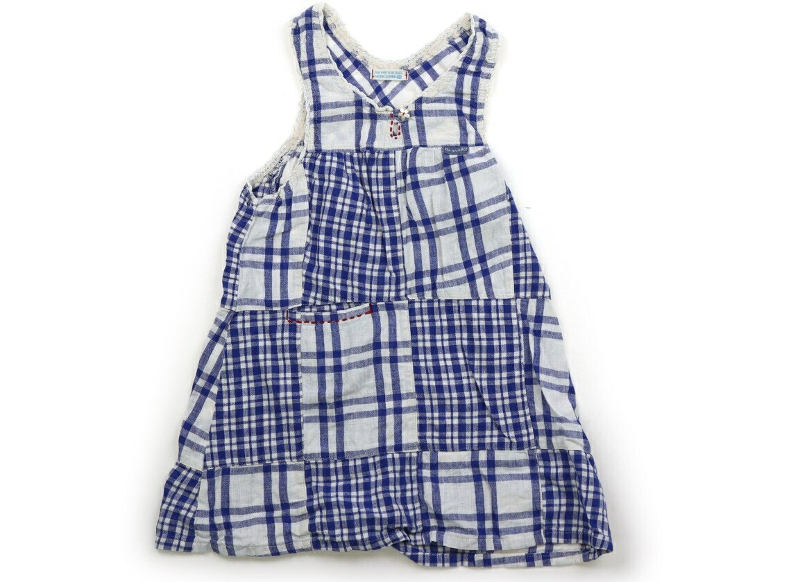 　ブランド 　Rag Mart(ラグマート) 　カテゴリー 　ワンピース 　サイズ 　95サイズ 　色 　コバルトブルー　白 　状態 　★★（返品不可） 　記名 　なし 　ジャンル 　Girl 麻・綿素材で裏地なし。洗いざらし感と型崩れはあ...