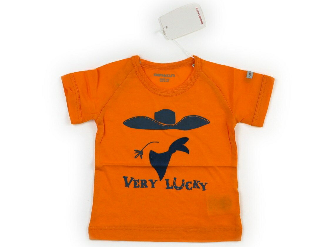 　ブランド 　imps&elfs(インプス アンド エルフス) 　カテゴリー 　Tシャツ・カットソー 　サイズ 　60サイズ 　色 　オレンジ、ブルー、帽子 　状態 　N 　記名 　なし 　ジャンル 　Boy 新品タグ付きで、実際のサイズ表...