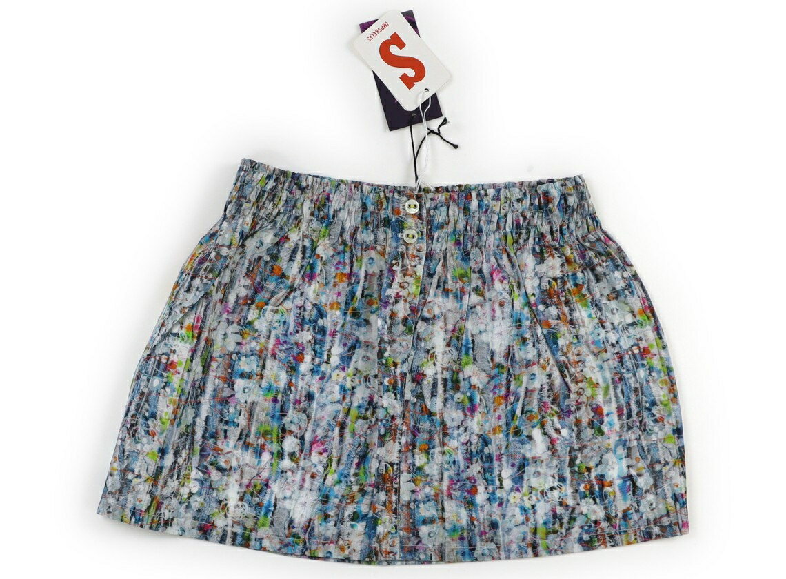 　ブランド 　imps&elfs(インプス アンド エルフス) 　カテゴリー 　スカート 　サイズ 　95サイズ 　色 　ブルー系杢マルチカラー 　状態 　N 　記名 　なし 　ジャンル 　Girl 新品タグ付き。シャツ地。裏地がありの二枚...