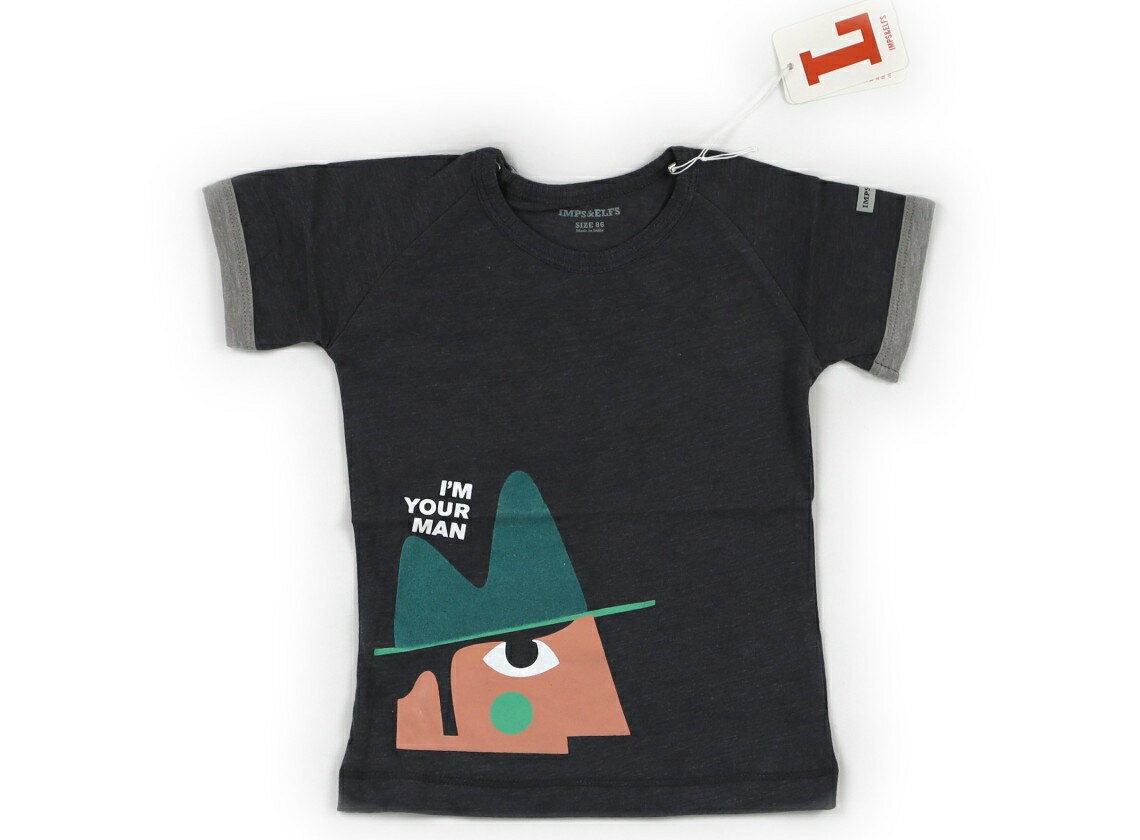 　ブランド 　imps&elfs(インプス アンド エルフス) 　カテゴリー 　Tシャツ・カットソー 　サイズ 　80サイズ 　色 　チャコール 　状態 　N 　記名 　なし 　ジャンル 　Boy 実際のサイズ表記は86cmです。新品タグ付...