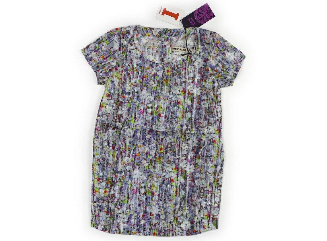 　ブランド 　imps&elfs(インプス アンド エルフス) 　カテゴリー 　ワンピース 　サイズ 　90サイズ 　色 　パープル系柄 　状態 　N 　記名 　なし 　ジャンル 　Girl リバティプリント。新品タグ付きです。後ろボタンあ...