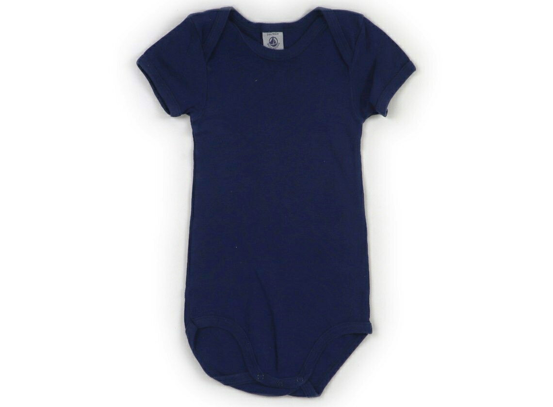 　ブランド 　PETIT BATEAU(プチバトー) 　カテゴリー 　ロンパース 　サイズ 　80サイズ 　色 　ネイビー 　状態 　★★（返品不可） 　記名 　なし 　ジャンル 　Boy 実際のサイズ表記は24m/86cm。全体に色あせ・...