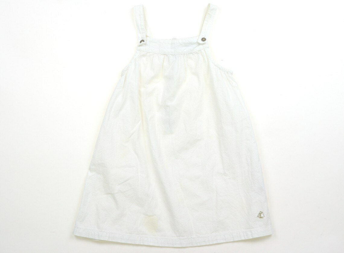 　ブランド 　PETIT BATEAU(プチバトー) 　カテゴリー 　ジャンパースカート 　サイズ 　80サイズ 　色 　オフホワイトストライプ 　状態 　★★ 　記名 　なし 　ジャンル 　Girl 実際のサイズ表記は786cm。裏地なし...