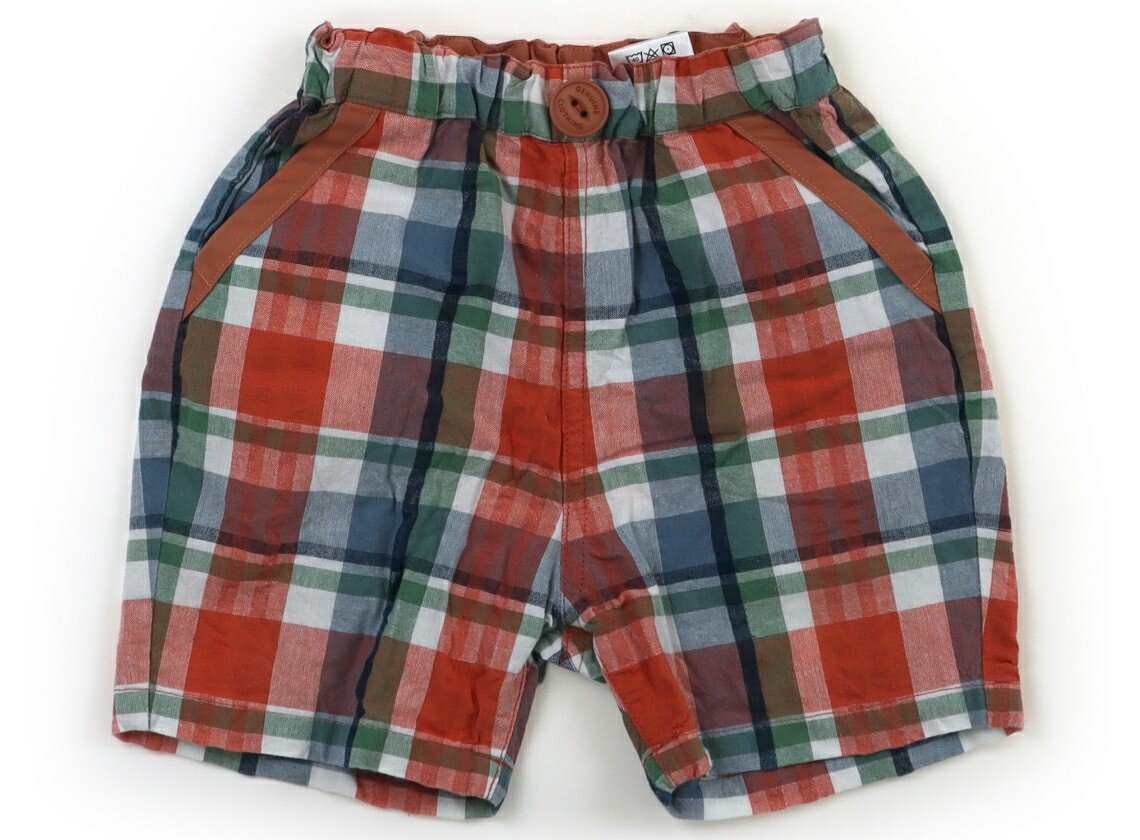 　ブランド 　apres les cours(アプレレクール) 　カテゴリー 　ショートパンツ 　サイズ 　80サイズ 　色 　朱色他・チェック 　状態 　★★★ 　記名 　なし 　ジャンル 　Boy 綿100％。ウエストは総ゴムです。やや...