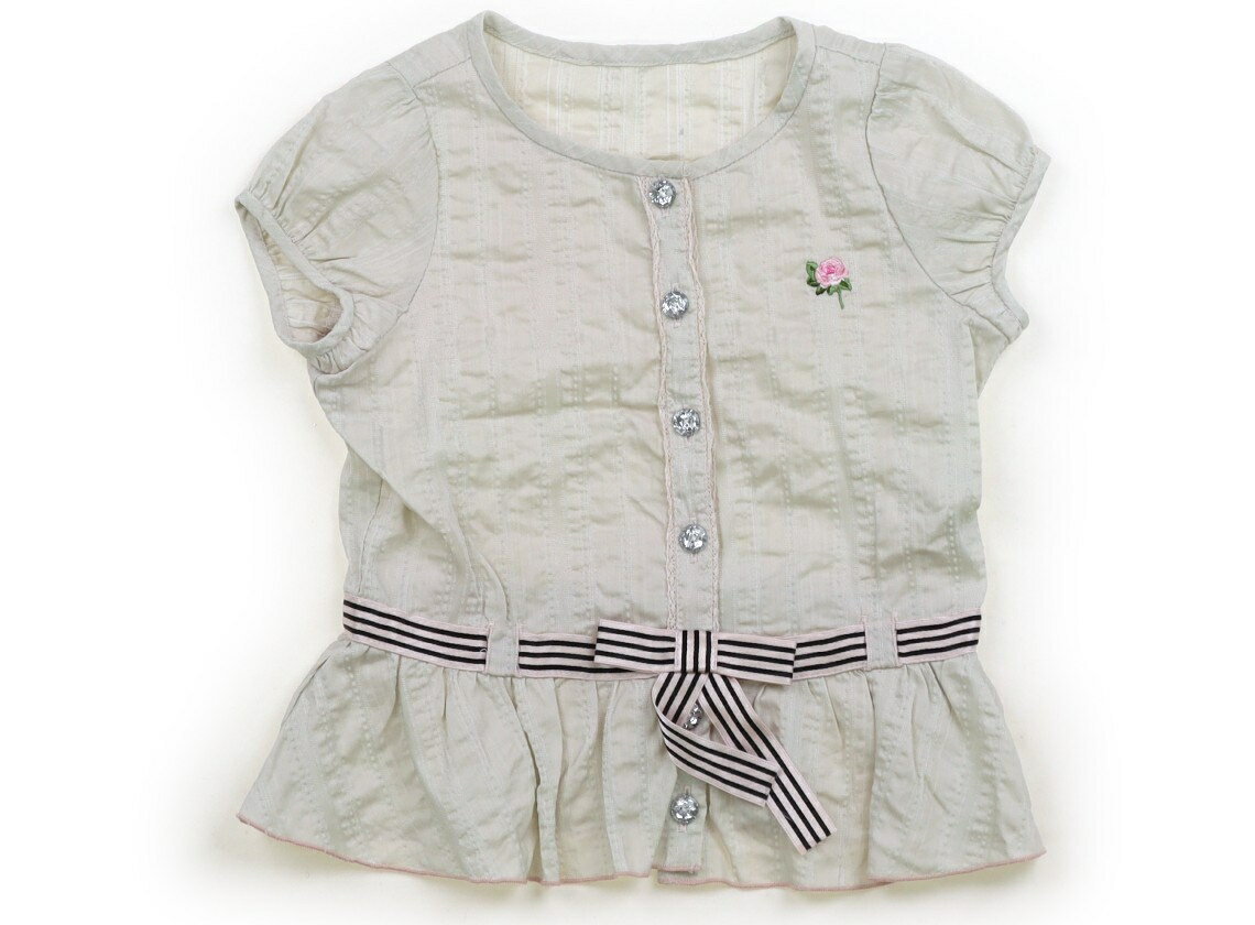 　ブランド 　JILL STUART(ジルスチュアート) 　カテゴリー 　シャツ・ブラウス 　サイズ 　100サイズ 　色 　ライトグレー・ピンク 　状態 　★★ 　記名 　なし 　ジャンル 　Girl 襟ぐりと前身頃広範囲に黄ばみ汚れが見...