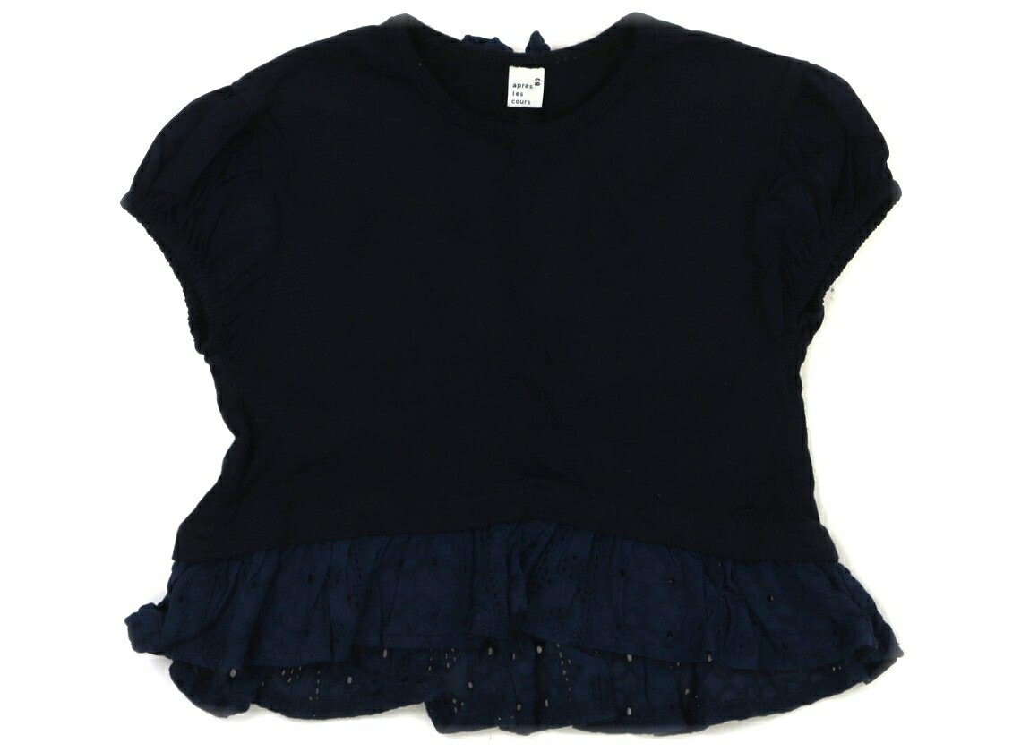 　ブランド 　apres les cours(アプレレクール) 　カテゴリー 　Tシャツ・カットソー 　サイズ 　80サイズ 　色 　ダークネイビー・ダークブルー 　状態 　★★（返品不可） 　記名 　なし 　ジャンル 　Girl 裾のレー...