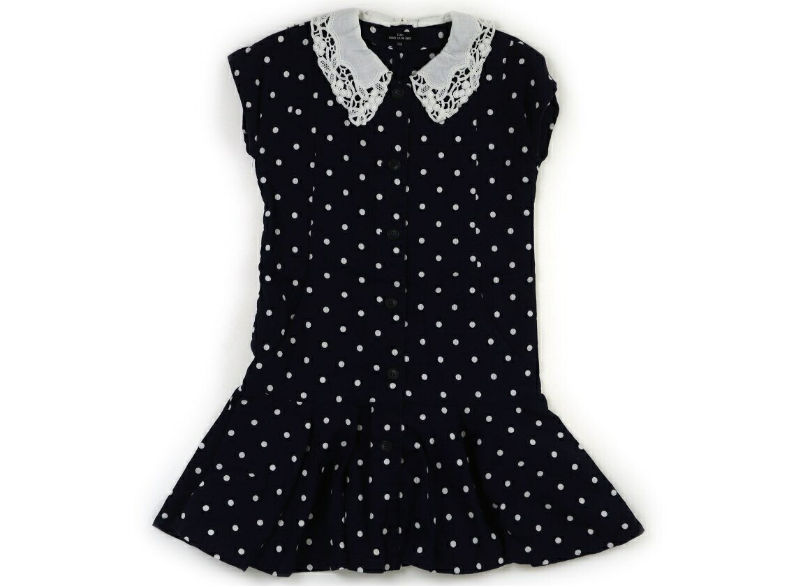 　ブランド 　COMME CA FILLE(コムサフィユ) 　カテゴリー 　ワンピース 　サイズ 　120サイズ 　色 　ネイビー・ホワイトドット 　状態 　★★★ 　記名 　なし 　ジャンル 　Girl リブ状のコットン布帛地。全体的に使...