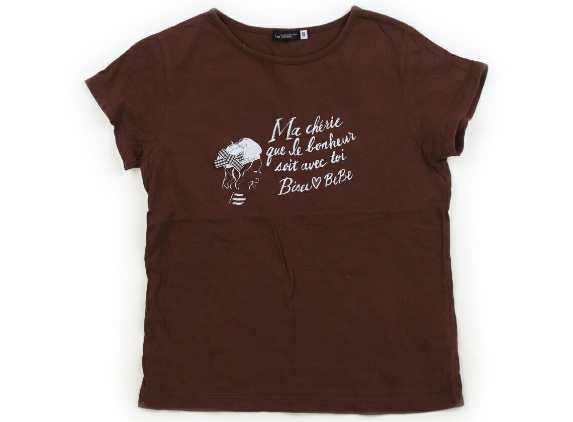 　ブランド 　BeBe(べべ) 　カテゴリー 　Tシャツ・カットソー 　サイズ 　140サイズ 　色 　茶 　状態 　★★（返品不可） 　記名 　なし 　ジャンル 　Girl 全体的に毛羽立ちと色褪せがあります。2mmほどの穴が、右袖にあり...