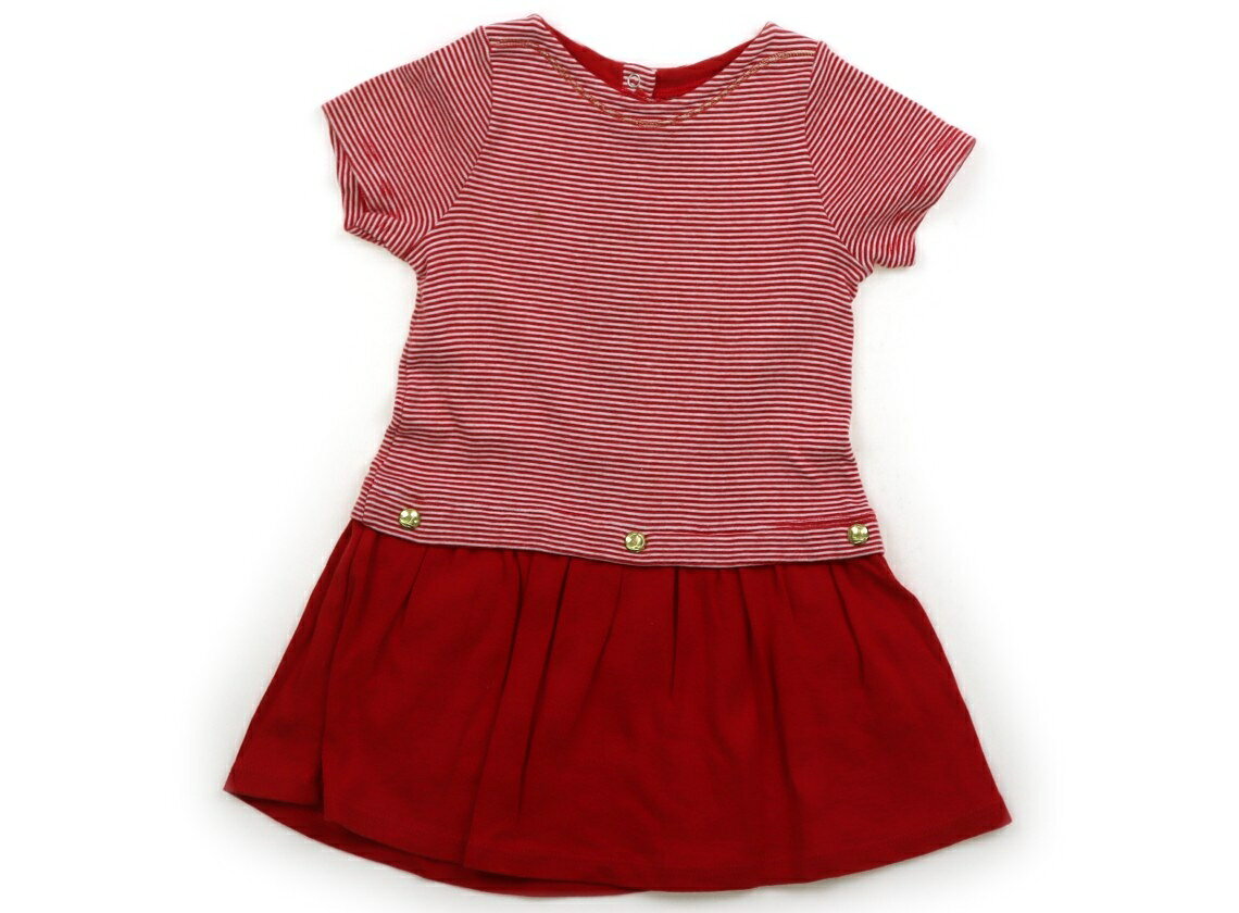 　ブランド 　PETIT BATEAU(プチバトー) 　カテゴリー 　ワンピース 　サイズ 　80サイズ 　色 　赤、ボーダー 　状態 　★★（返品不可） 　記名 　なし 　ジャンル 　Girl 実際のサイズ表記は18m/81cmです。後ろ...
