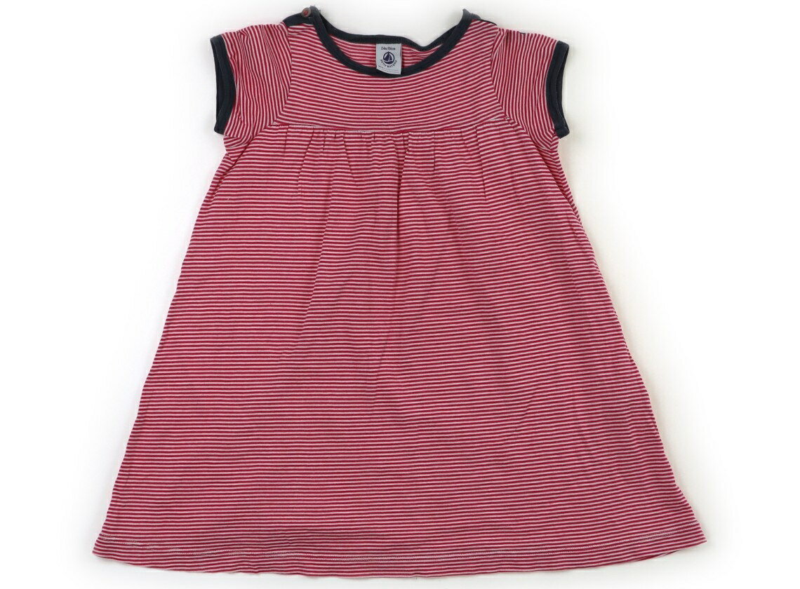 　ブランド 　PETIT BATEAU(プチバトー) 　カテゴリー 　ワンピース 　サイズ 　80サイズ 　色 　ピンク・ホワイト・ボーダー 　状態 　★★（返品不可） 　記名 　なし 　ジャンル 　Girl 実際のサイズ表記は24m/86...
