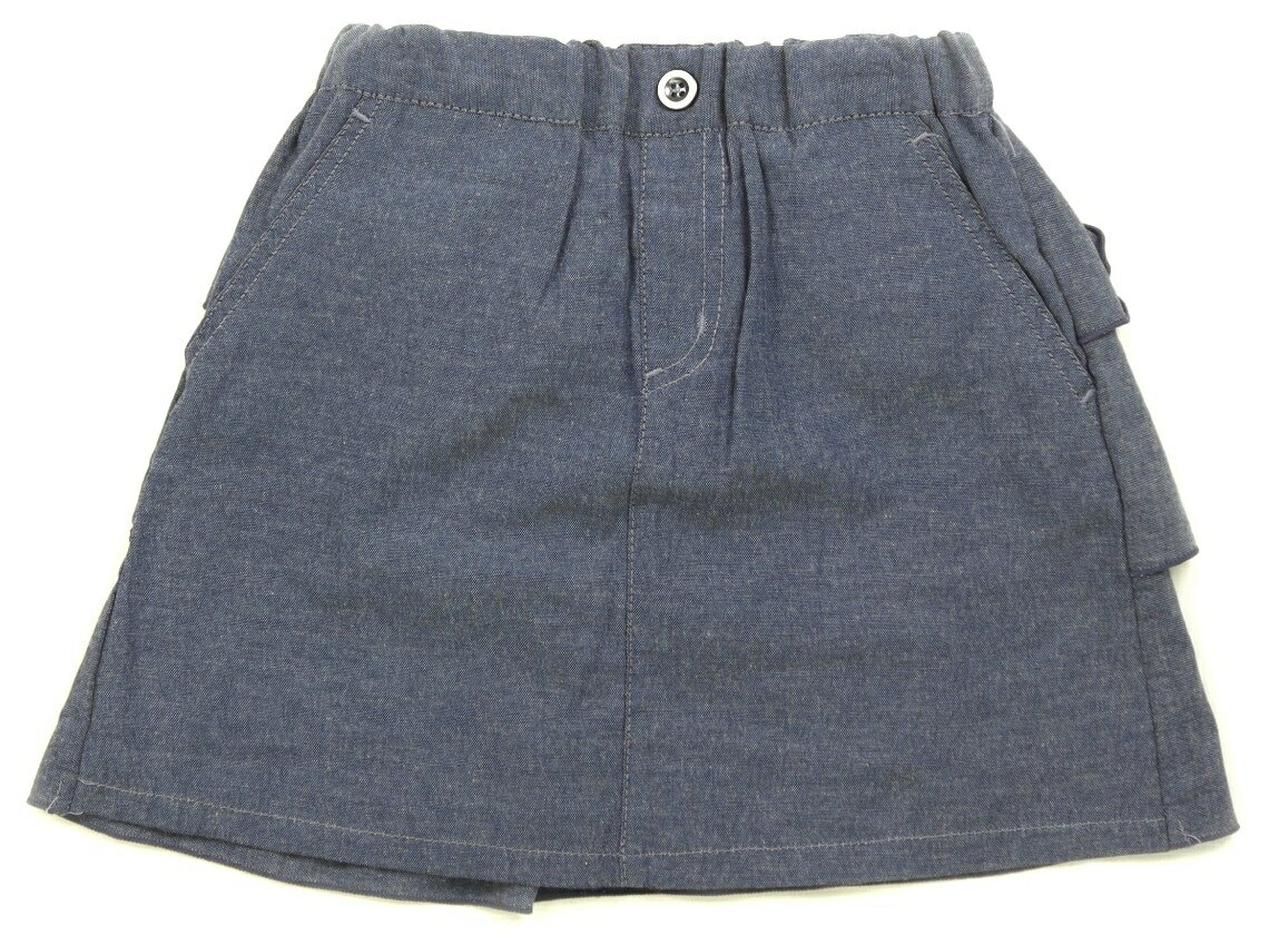 　ブランド 　COMME CA ISM(コムサイズム) 　カテゴリー 　スカート 　サイズ 　110サイズ 　色 　スモーキーブルー 　状態 　★★★ 　記名 　なし 　ジャンル 　Girl コットン・ポリエステル素材。ウエストは総ゴムです...