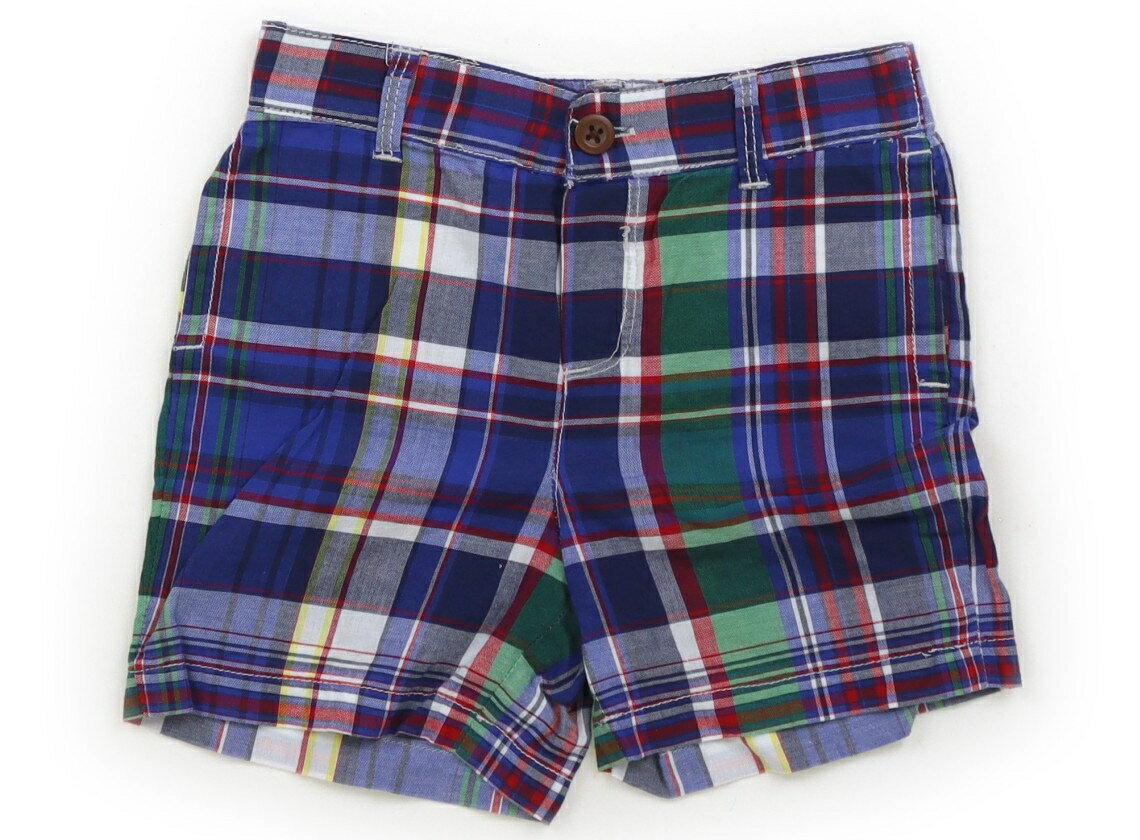 　ブランド 　Ralph Lauren(ラルフローレン) 　カテゴリー 　ショートパンツ 　サイズ 　70サイズ 　色 　ブルー他・チェック 　状態 　★★★ 　記名 　なし 　ジャンル 　Boy コットン素材の薄手生地。前ボタン開きで、ウ...