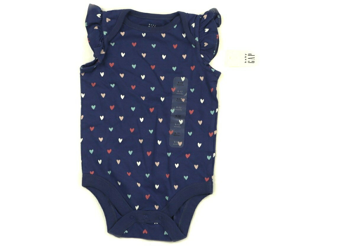 　ブランド 　GAP(ギャップ) 　カテゴリー 　ロンパース 　サイズ 　70サイズ 　色 　ブルー・ハート 　状態 　N 　記名 　なし 　ジャンル 　Girl 新品タグ付き。 ＊【状態】【サイズ】に関しての詳しい説明はこちら