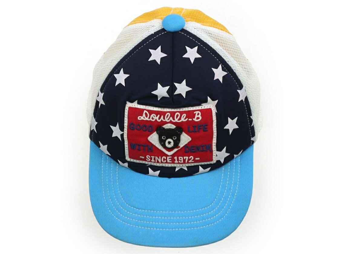　ブランド 　Double B(ダブルB) 　カテゴリー 　帽子 　サイズ 　Hat/Cap 　色 　ネイビー　水色　星　オフホワイト　オレンジ 　状態 　★★（返品不可） 　記名 　なし 　ジャンル 　Boy 実際のサイズ表記はS48-5...