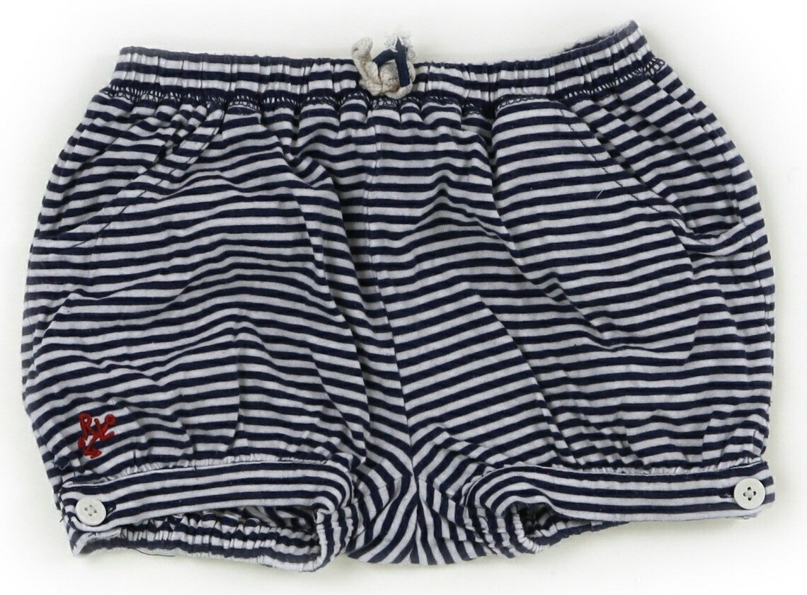 　ブランド 　Ralph Lauren(ラルフローレン) 　カテゴリー 　ショートパンツ 　サイズ 　80サイズ 　色 　ネイビー・ボーダー 　状態 　★★★ 　記名 　なし 　ジャンル 　Girl カットソー素材。ウエストは総ゴムです。毛...