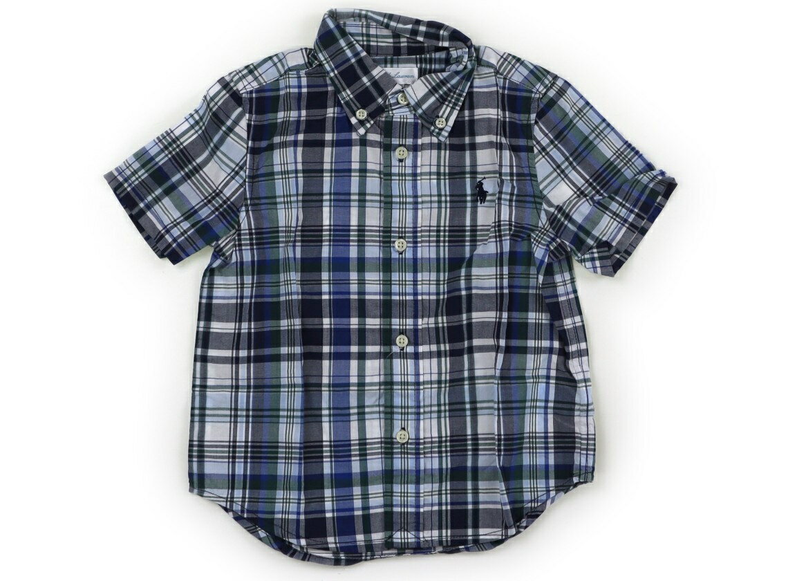 　ブランド 　Ralph Lauren(ラルフローレン) 　カテゴリー 　シャツ・ブラウス 　サイズ 　90サイズ 　色 　ネイビー　白　緑　コバルトブルー 　状態 　★★★ 　記名 　なし 　ジャンル 　Boy コットンシャツです。洗いざ...