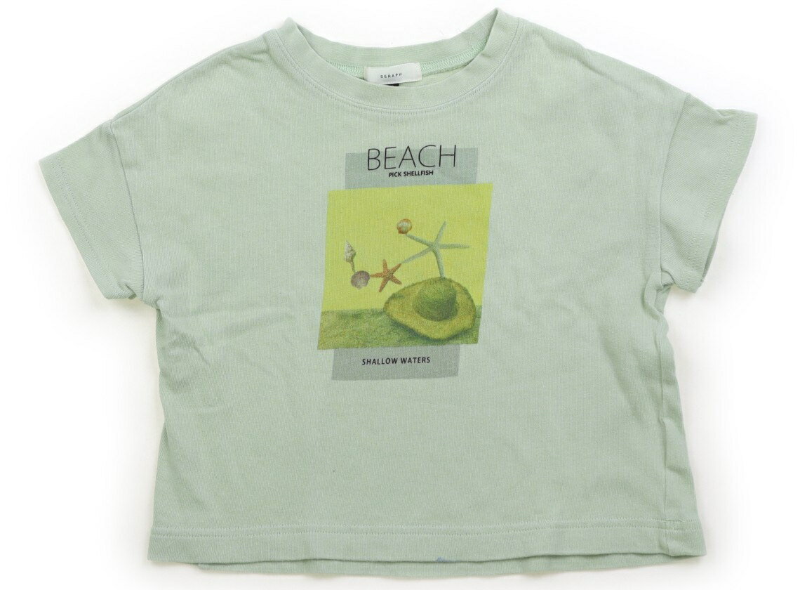 　ブランド 　Seraph(セラフ) 　カテゴリー 　Tシャツ・カットソー 　サイズ 　100サイズ 　色 　薄黄緑 　状態 　★★（返品不可） 　記名 　なし 　ジャンル 　Girl Tシャツ生地よりやや厚手です。全体的にややヨレと毛羽立...