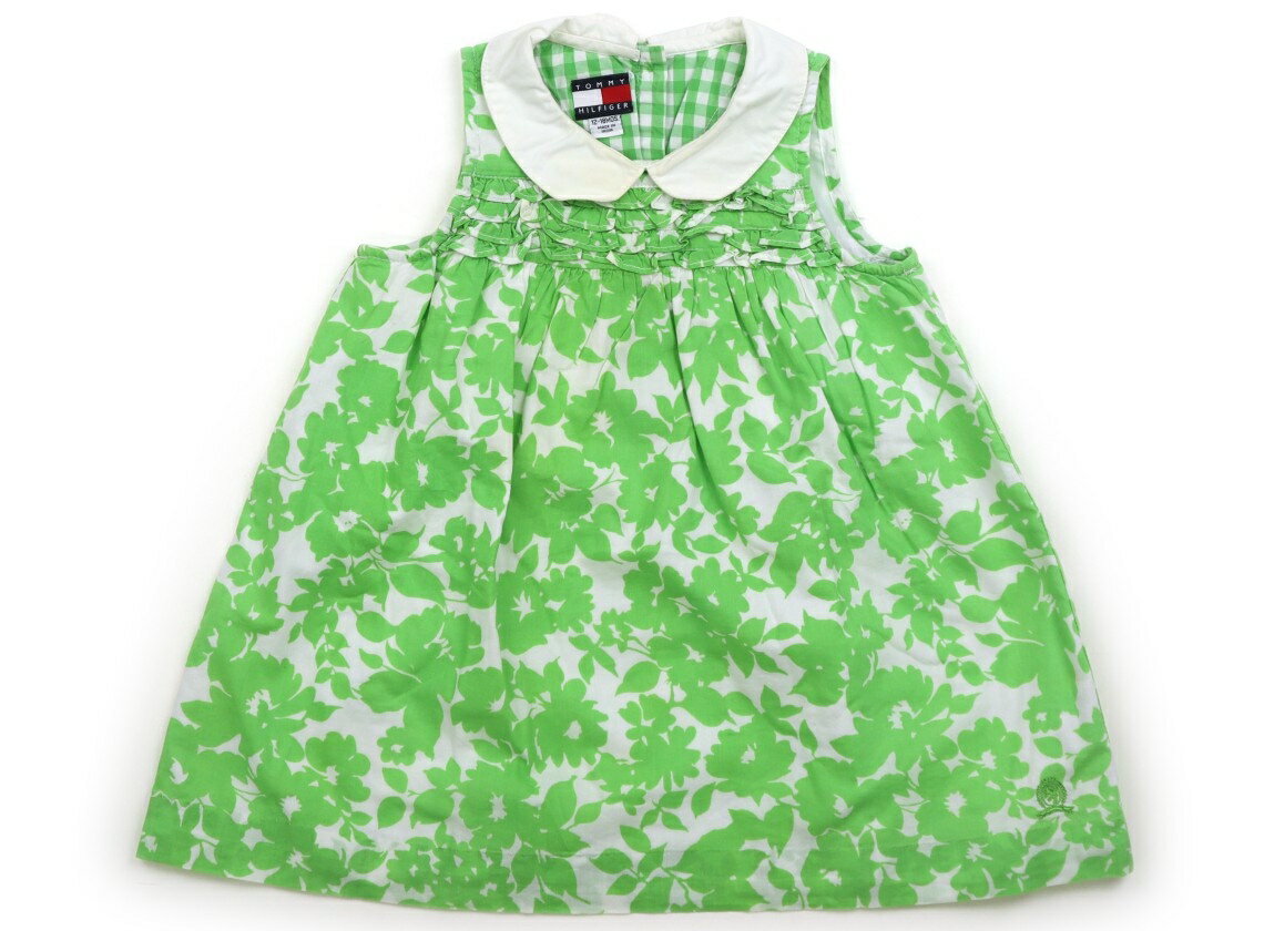 　ブランド 　Tommy Hilfiger(トミーヒルフィガー) 　カテゴリー 　ワンピース 　サイズ 　80サイズ 　色 　花柄グリーンホワイト 　状態 　★★ 　記名 　なし 　ジャンル 　Girl 実際のサイズ表記は12-18MOS。...