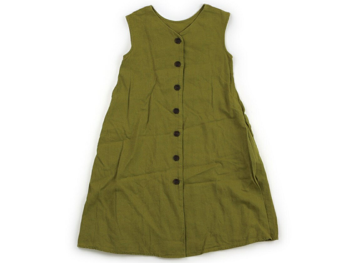 　ブランド 　LOWRYS FARM(ローリーズファーム) 　カテゴリー 　ワンピース 　サイズ 　100サイズ 　色 　グリーンティ 　状態 　★★★ 　記名 　なし 　ジャンル 　Girl リネンレーヨン地。実際のサイズ表記はM。生地特...