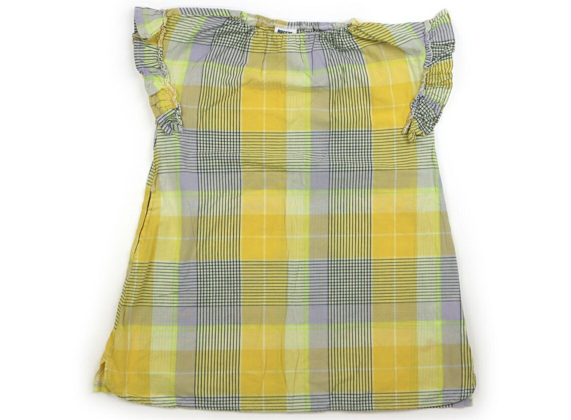 　ブランド 　BREEZE(ブリーズ) 　カテゴリー 　ワンピース 　サイズ 　110サイズ 　色 　イエロー・チェック 　状態 　★★★ 　記名 　なし 　ジャンル 　Girl 薄手のコットン地・裏地無しです。右サイドポケット付き・ストレ...