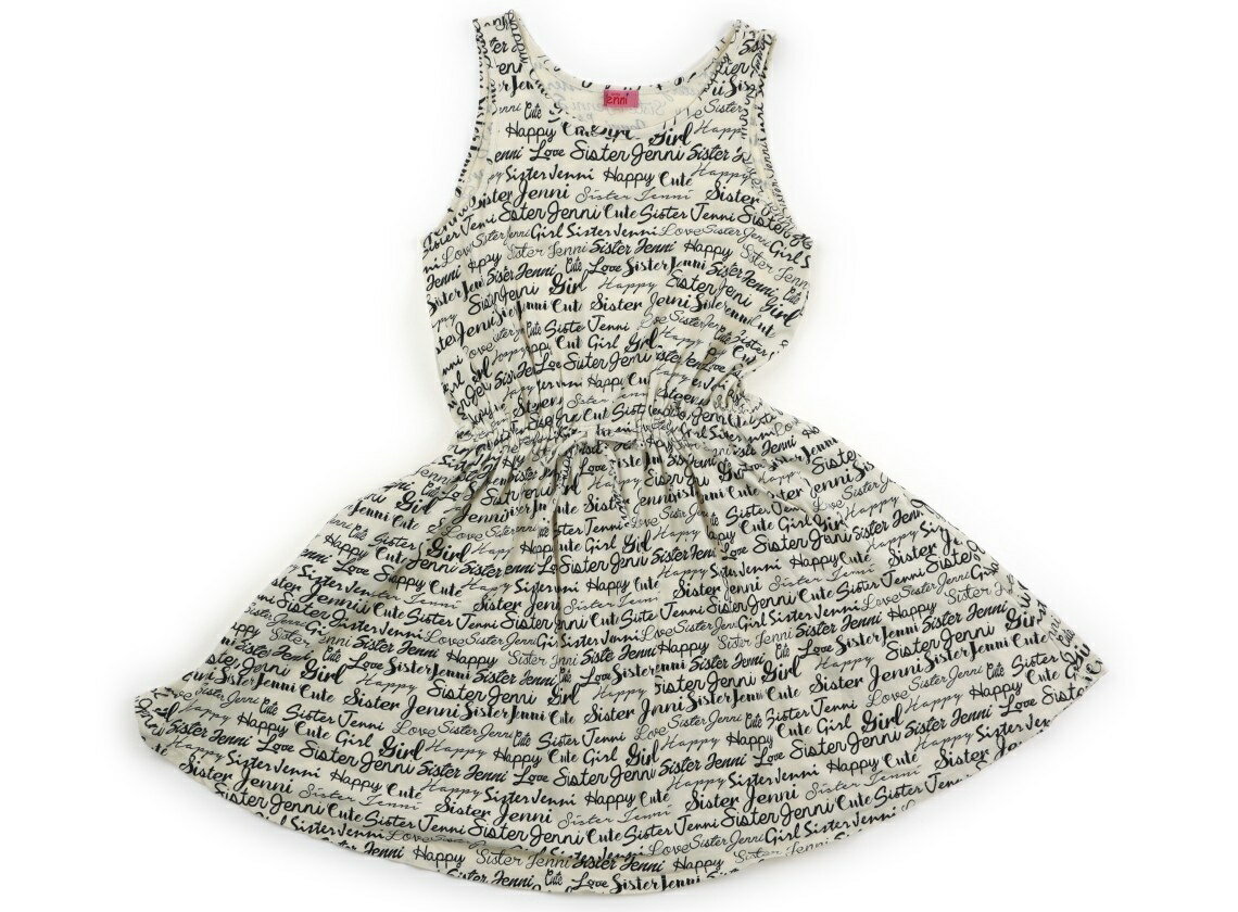 　ブランド 　JENNI(ジェニィ) 　カテゴリー 　ワンピース 　サイズ 　150サイズ 　色 　アイボリー　黒　 　状態 　★★★ 　記名 　なし 　ジャンル 　Girl 綿・ポリウレタン素材。裏地なし。ウエストにゴムが入っています。全...