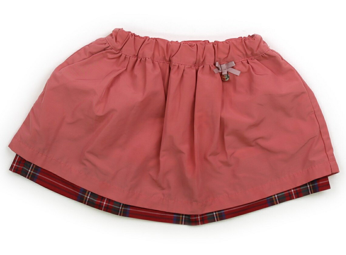 　ブランド 　BeBe(べべ) 　カテゴリー 　スカート 　サイズ 　100サイズ 　色 　コーラルピンク 　状態 　★★★★ 　記名 　なし 　ジャンル 　Girl ポリエステル地。裏地付き。ウエストは総ゴムです。目立った汚れのない良品で...