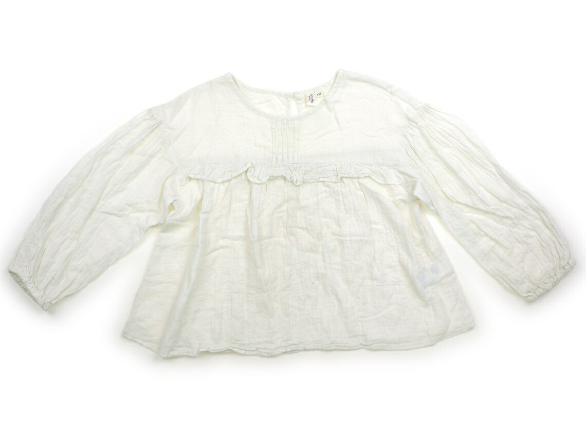 　ブランド 　Lagom(ラーゴム) 　カテゴリー 　シャツ・ブラウス 　サイズ 　130サイズ 　色 　オフホワイト、フリル 　状態 　★★ 　記名 　なし 　ジャンル 　Girl 薄手の柔らかい生地です。全体的にシワや毛羽立ちが見られま...