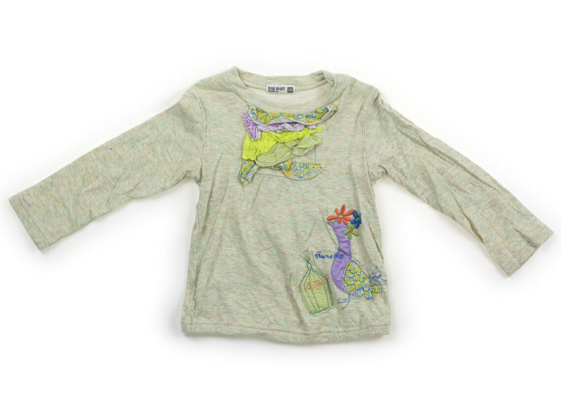 　ブランド 　Rag Mart(ラグマート) 　カテゴリー 　Tシャツ・カットソー 　サイズ 　100サイズ 　色 　霜降り黄色、青、オレンジ 　状態 　★★★ 　記名 　なし 　ジャンル 　Girl カットソー地です。全体的にやや毛羽立ち...