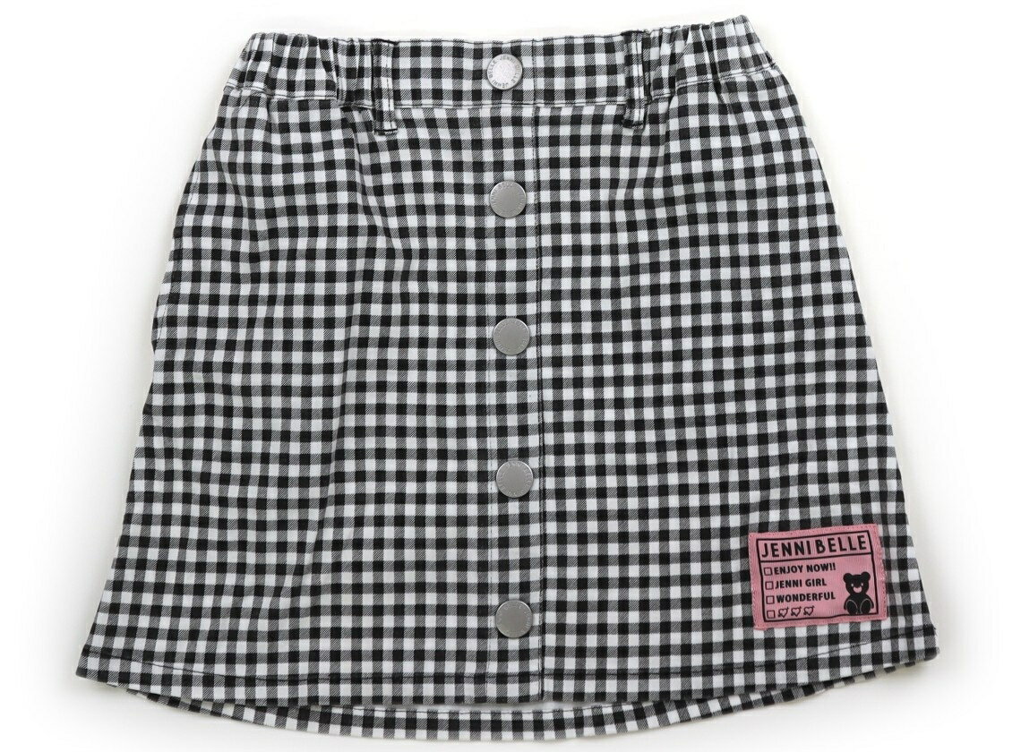 　ブランド 　JENNI(ジェニィ) 　カテゴリー 　スカート 　サイズ 　140サイズ 　色 　ブラック・オフギンガム 　状態 　★★★ 　記名 　なし 　ジャンル 　Girl ウエストのゴムは交換穴があります。ストレッチ性のある生地です...
