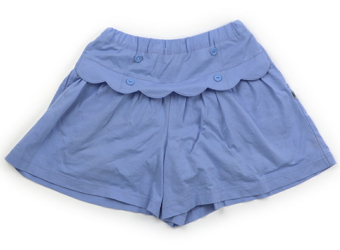 　ブランド 　Kumikyoku(組曲) 　カテゴリー 　キュロット 　サイズ 　140サイズ 　色 　スモーキーブルー 　状態 　★★★ 　記名 　なし 　ジャンル 　Girl ウエストのゴムは交換穴があります。裏地付き。若干の色あせがあ...