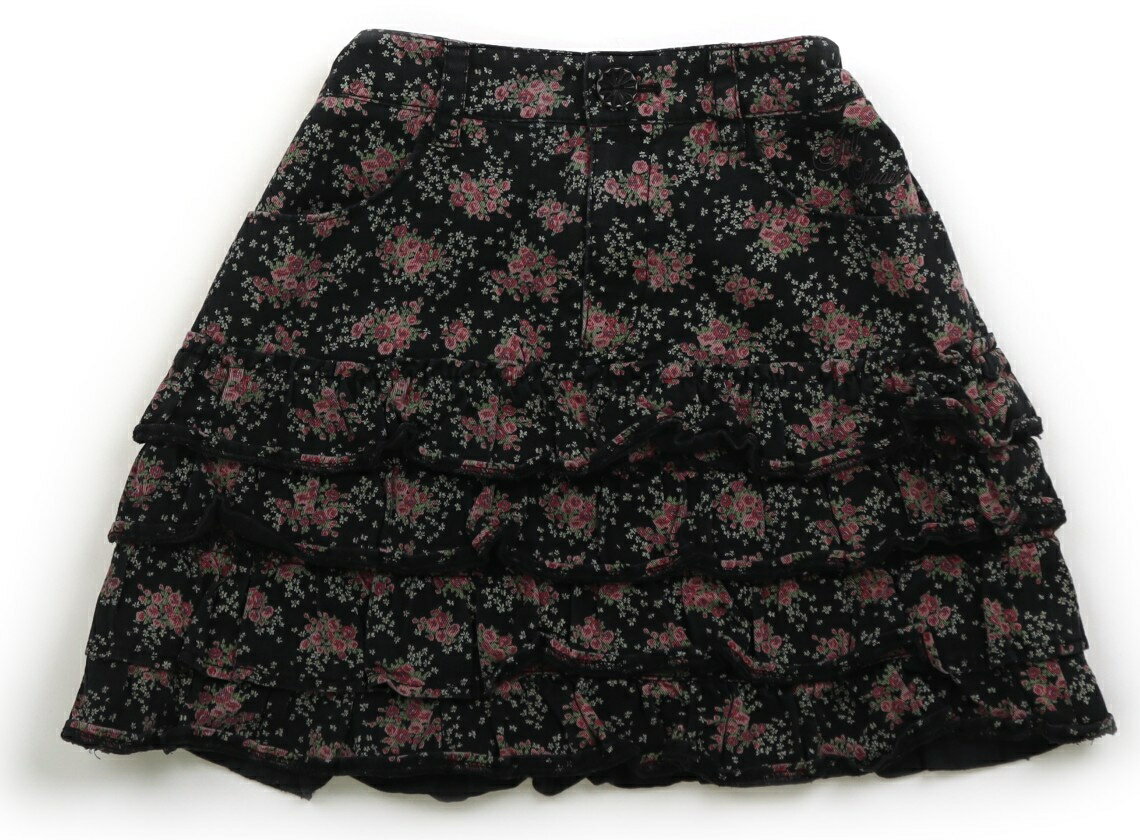 　ブランド 　JILL STUART(ジルスチュアート) 　カテゴリー 　スカート 　サイズ 　140サイズ 　色 　ブラック・総柄 　状態 　★★★ 　記名 　なし 　ジャンル 　Girl デニム調生地。前ファスナー開きで、ウエストにはサ...