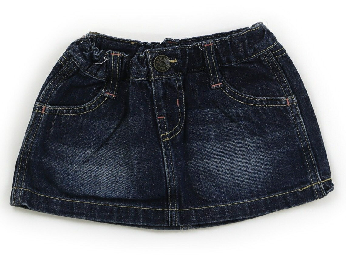 　ブランド 　BREEZE(ブリーズ) 　カテゴリー 　スカート 　サイズ 　90サイズ 　色 　ダークブルー 　状態 　★★★ 　記名 　あり（タグ） 　ジャンル 　Girl ウェストゴムで着脱ラクチンです。デニム地特有の白っぽさがありま...