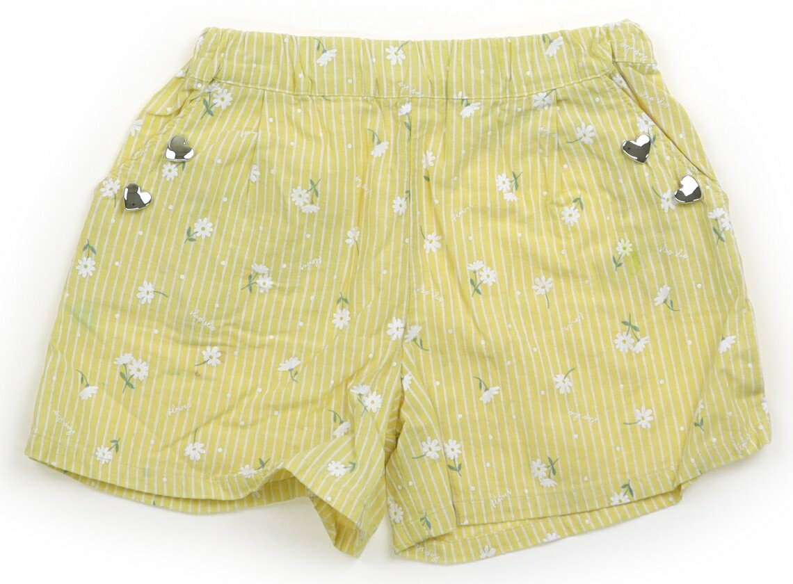 　ブランド 　SLAP SLIP(スラップスリップ) 　カテゴリー 　ショートパンツ 　サイズ 　100サイズ 　色 　イエロー・オフストライプ・花柄 　状態 　★★★ 　記名 　なし 　ジャンル 　Girl ウエストのゴムは交換穴がありま...