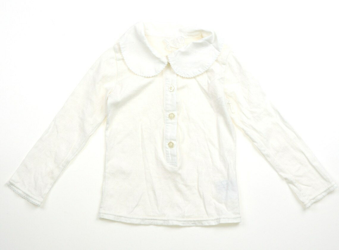 　ブランド 　LE Cou Cou(ル・クク) 　カテゴリー 　Tシャツ・カットソー 　サイズ 　100サイズ 　色 　ホワイト 　状態 　★★★ 　記名 　なし 　ジャンル 　Girl 実際のサイズ表記はS/96-110。襟付き天竺コット...