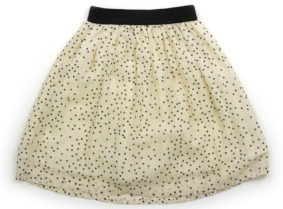 　ブランド 　apres les cours(アプレレクール) 　カテゴリー 　スカート 　サイズ 　100サイズ 　色 　ベージュ×ブラックドット・ブラック 　状態 　★★★★ 　記名 　なし 　ジャンル 　Girl シフォン地。ウエスト...