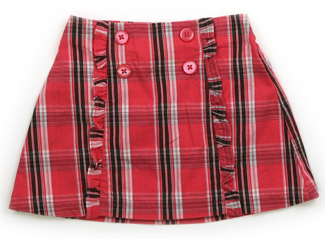 　ブランド 　Crazy 8(クレイジー8) 　カテゴリー 　スカート 　サイズ 　110サイズ 　色 　チェック（ピンク、茶、白）、フリル 　状態 　★★ 　記名 　なし 　ジャンル 　Girl サイズ表記は4yrsです。前腹部の4つのボ...