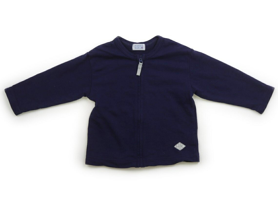 　ブランド 　HAKKA(ハッカ) 　カテゴリー 　ジップアップトレーナー 　サイズ 　90サイズ 　色 　ネイビー 　状態 　★★★ 　記名 　なし 　ジャンル 　Girl 白っぽい色褪せと毛羽立ちがありますが、まだまだお使いいただけそう...