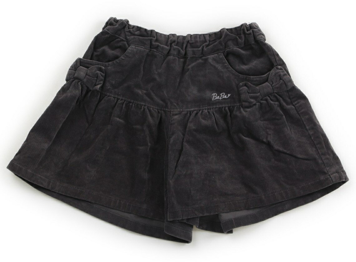 　ブランド 　BeBe(べべ) 　カテゴリー 　キュロット 　サイズ 　110サイズ 　色 　グレー、リボン 　状態 　★★★ 　記名 　なし 　ジャンル 　Girl コーデュロイ生地。ウエストは総ゴム。やや色褪せありますがまだお使いいただ...
