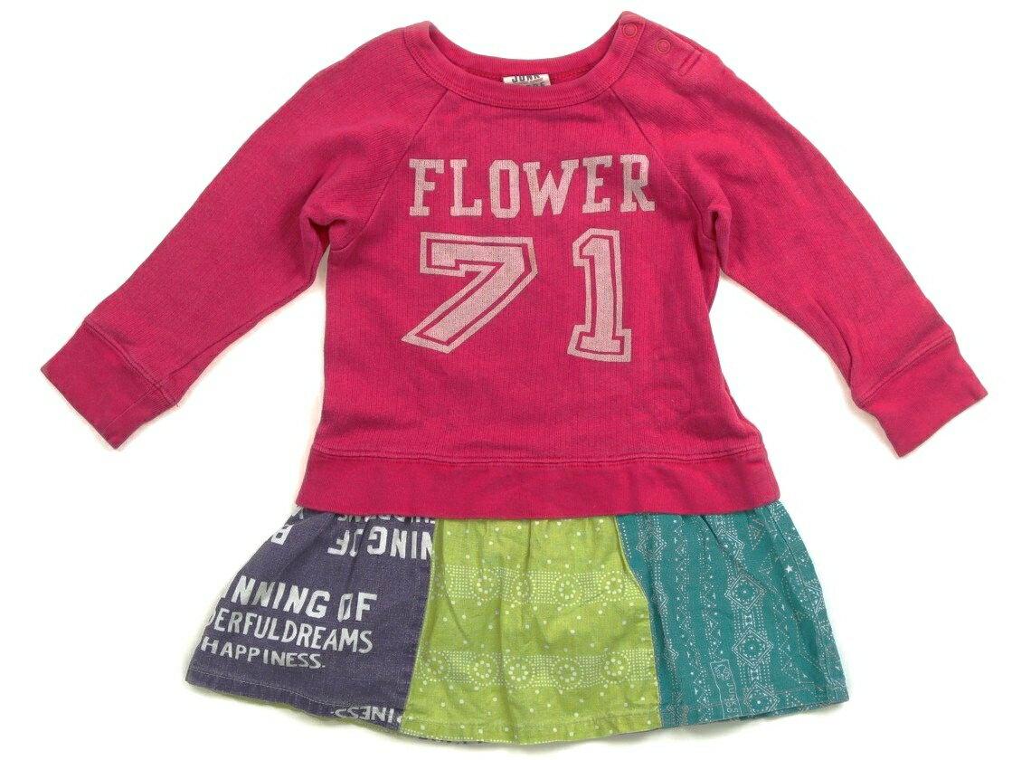 　ブランド 　JUNK STORE(ジャンクストア) 　カテゴリー 　ワンピース 　サイズ 　90サイズ 　色 　ショッキングピンク、黄緑、紺、エメラルドグリーン 　状態 　★★ 　記名 　なし 　ジャンル 　Girl 品質タグが一部切って...