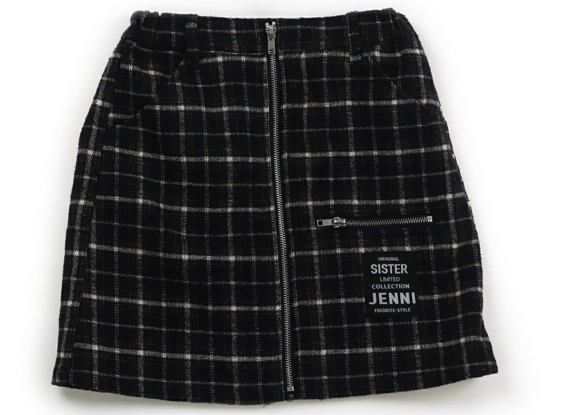 　ブランド 　JENNI(ジェニィ) 　カテゴリー 　スカート 　サイズ 　140サイズ 　色 　ブラック・ブラウン・チェック 　状態 　★★★ 　記名 　なし 　ジャンル 　Girl ポリエステル・アクリル・レーヨン混の厚手の素材・裏地付...