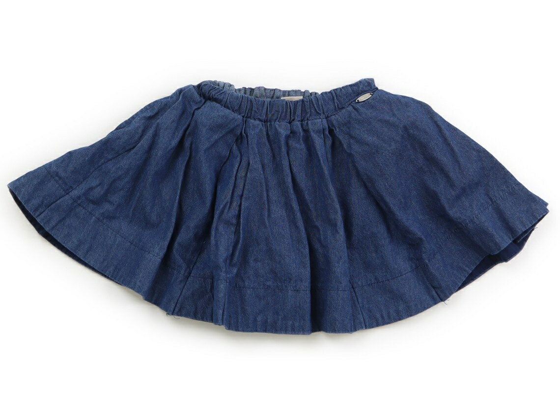 　ブランド 　petit main(プティマイン) 　カテゴリー 　スカート 　サイズ 　100サイズ 　色 　ブルー 　状態 　★★★ 　記名 　なし 　ジャンル 　Girl ダンガリー生地、インナーパンツ一体型。サイズ調整ゴムが付いてい...