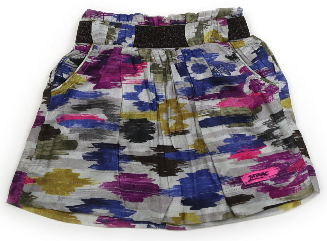 　ブランド 　CATIMINI(キャティミニ) 　カテゴリー 　スカート 　サイズ 　100サイズ 　色 　総柄グレーパープルピンクブルーイエロー 　状態 　★★★ 　記名 　なし 　ジャンル 　Girl 実際のサイズ表記は104。後ろファ...